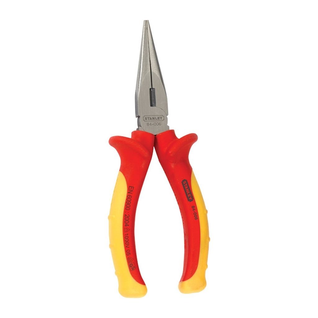 Alicate Punta Larga 6 1/2" / AISLADO 1000V MAXSTEEL / STANLEY / DEWALT ...